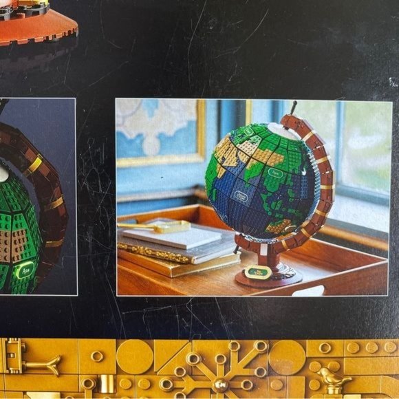 Lego | Toys | Lego Ideas 2332 Globe Earth Model Decor 2585 Pieces New ...